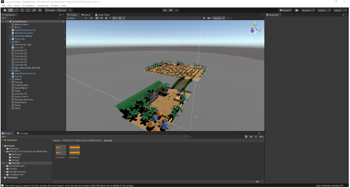 Tutorial Videojuego Unity: Coconut Runner – Niixer Tutorial Unity