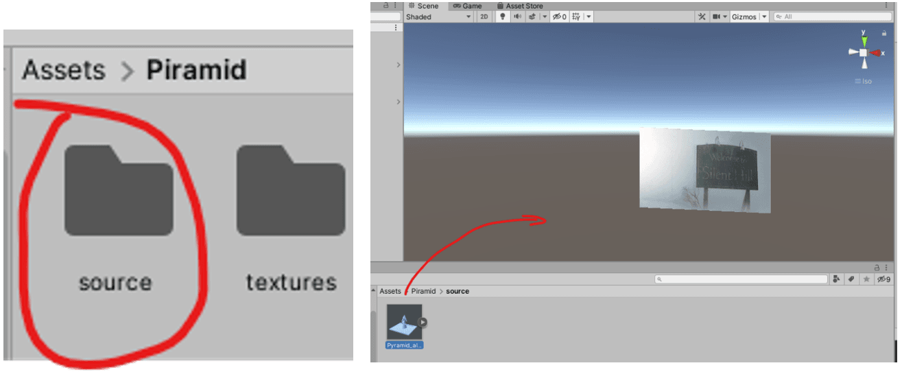 Cómo subir un modelo 3D de PyramidHead en Unity