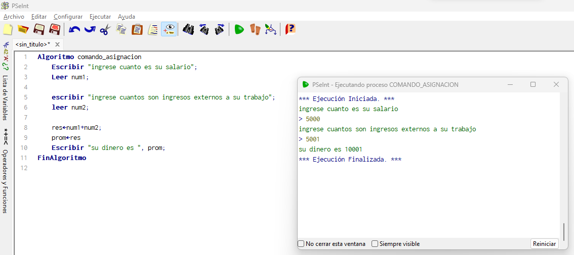 Explorando los fundamento de la programación con Pseint – Portal de ...