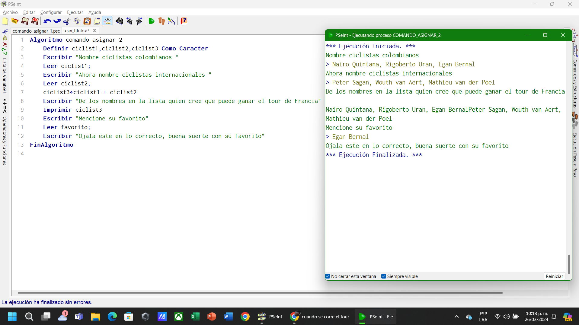 PSeInt: Aprende estos comandos básicos y empieza a programar. – Portal ...