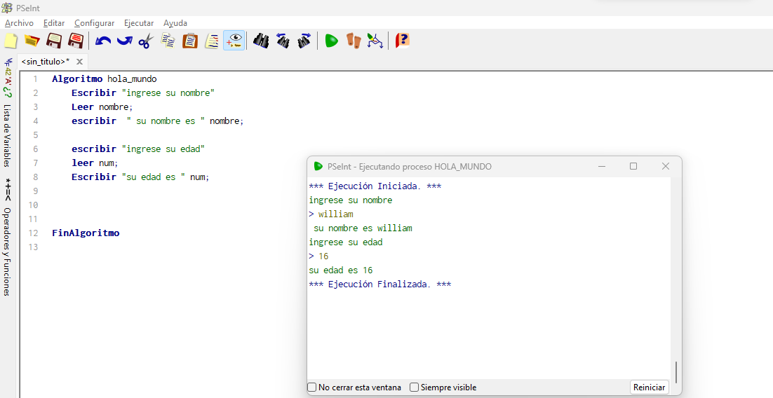 Explorando los fundamento de la programación con Pseint – Portal de ...