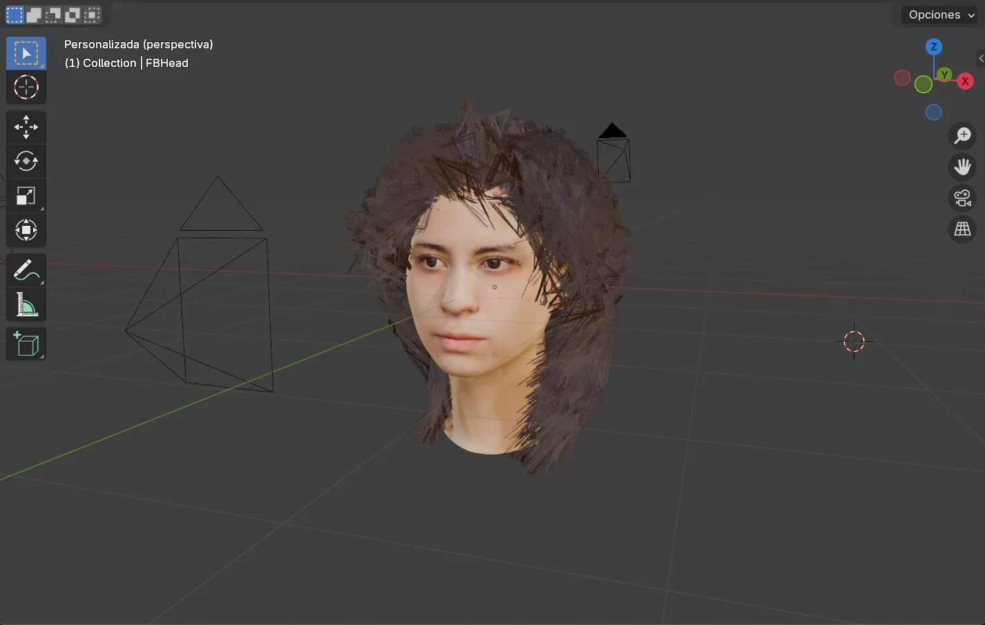Creación de un rostro 3D en FaceBuilder: del modelado facial al ...